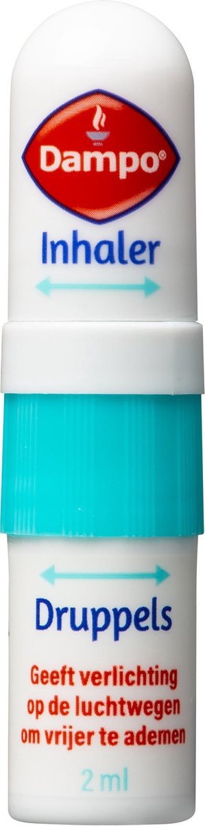 Dampo 2-in-1 - NeusInhaler - Inhalatiedruppels - 2 ml | bol.com
