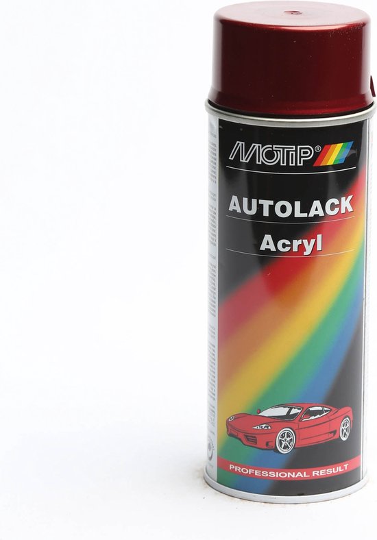 MoTip 51540 spuitbus Rood Metallic - 400ml | bol.com