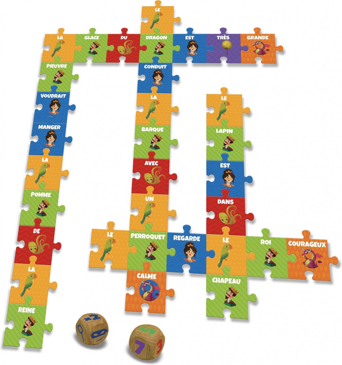 Creativamente Les Mots Ont La Parole Smarty Puzzle 28 X 28 Cm | bol.com