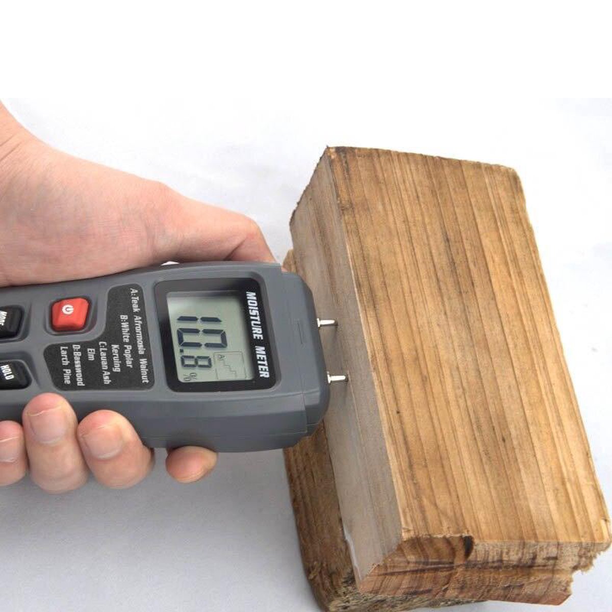 WiseGoods Hout Vochtmeter Digitaal - Hygrometer - Hout ...