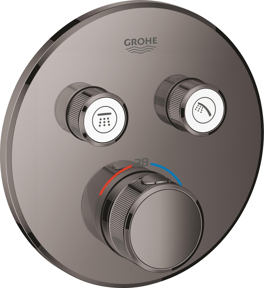 GROHE Grohtherm SmartControl inbouw douchethermostaat - 2 knoppen ...