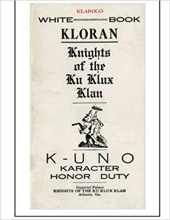 Kloran | 9781532930331 | Ku Klux Klan | Boeken | bol.com