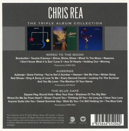 Triple Album Collection, Chris Rea | CD (album) | Muziek | bol