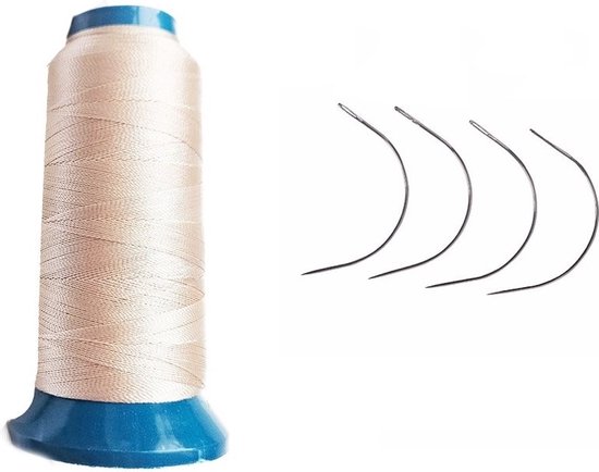 Grote klos overlock garen - Bruin - Weave draad - Met 12 stuks C ...