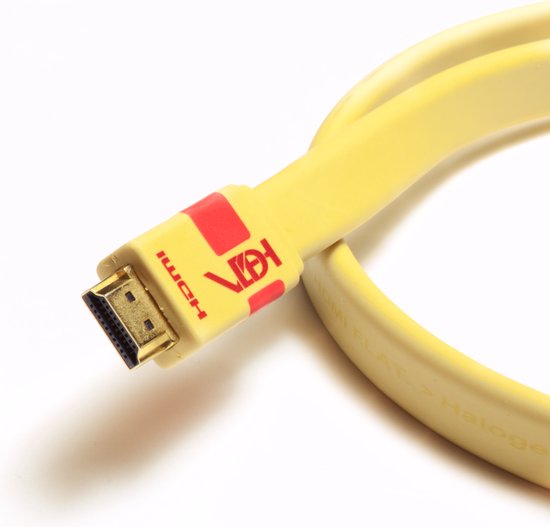 Van den Hul | The VDH HDMI Flat HEAC | HDMI kabel | 4K | Ultra HD | 1,0 meter | bol