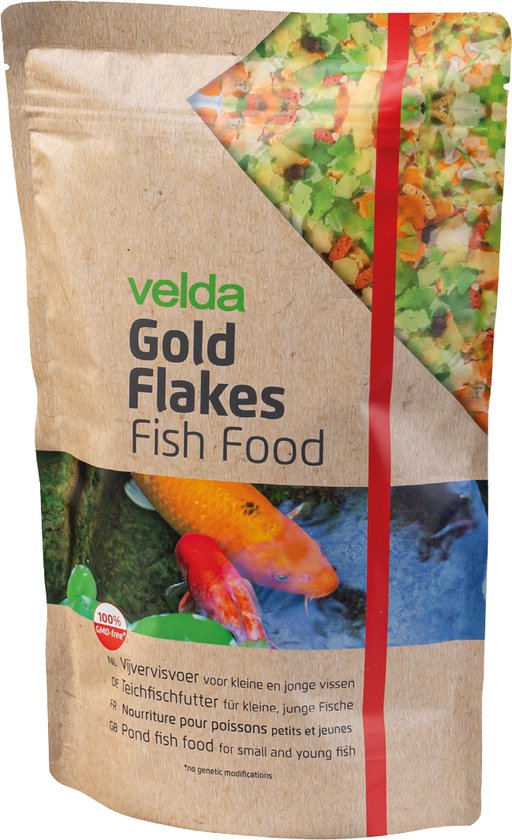 Velda Gold Flakes Fish Food 3000 ml | bol