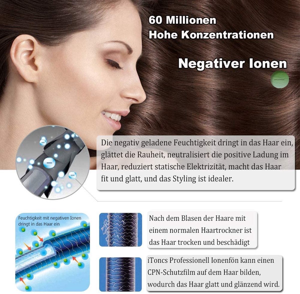 Professionele fohn – haardroger – luxe haardroger – premium kwaliteit ...