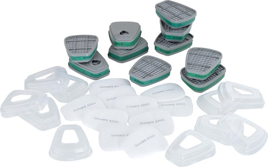ProCraft Filterset - Filter Gasmasker - Filtermasker - K-Klasse - Set ...
