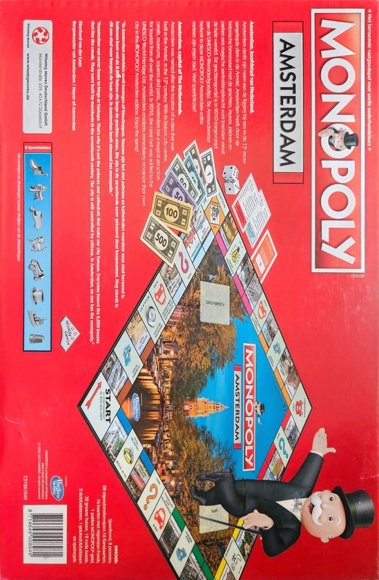 Monopoly Amsterdam - Straten Edition | bol