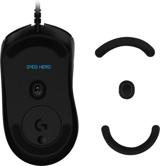 kwmobile muis voeten sticker geschikt voor Logitech G403 / G603 / G703 ...