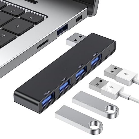 Velox Usb Splitter Voor Laptop - Usb Splitter 4 Poorten - Rechts ...