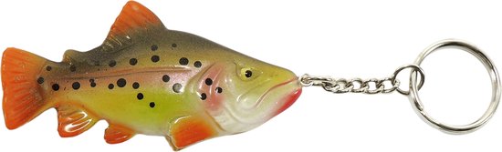 Gekleurde Vis Sleutelhanger Regenboogforel Rainbow Trout Forel Fish ...