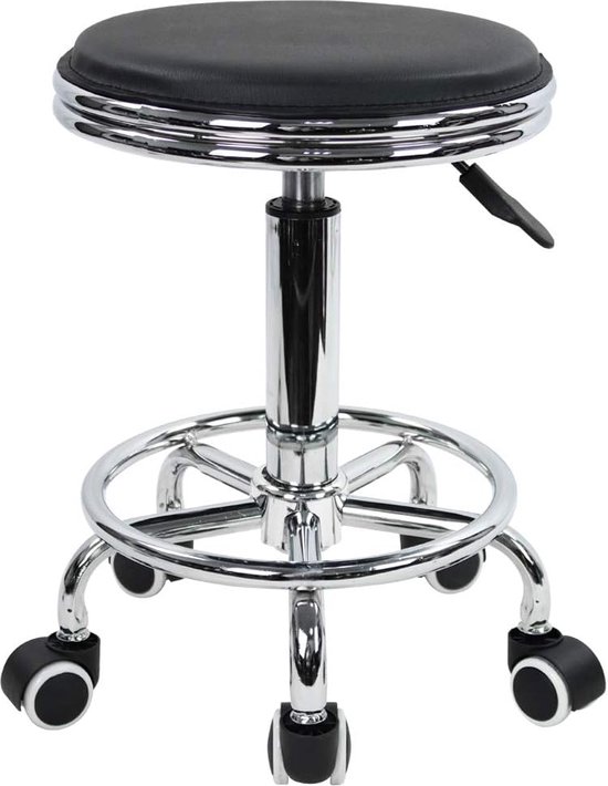 Draaibare Kruk - Rolling stool Rocking chair Work stool with adjustable ...