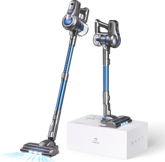 Greenote GT50 Steelstofzuiger - 23000PA - 200W - 4 in 1 Dubbele Digitale Motor | bol