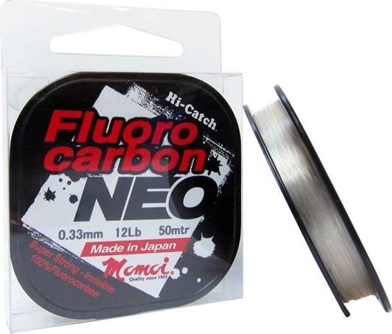 Momoi Fc Hi-Catch Fluorocarbon Neo Clear 50Mt. 0.26 mm 4.10kg | bol