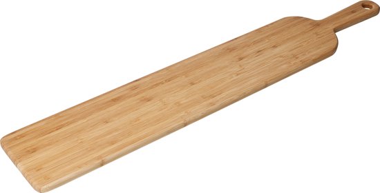 SERVEER - HAPJES - BORREL PLANK 80X14.1X1.5CM HOUT | bol