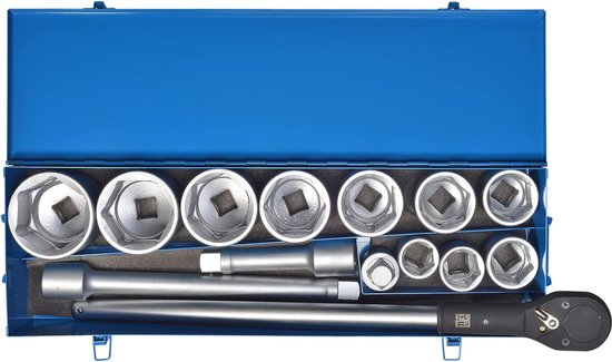 SW-Stahl 07675L dopsleutelset I 16-delig I 1 inch I 36-38mm I ...