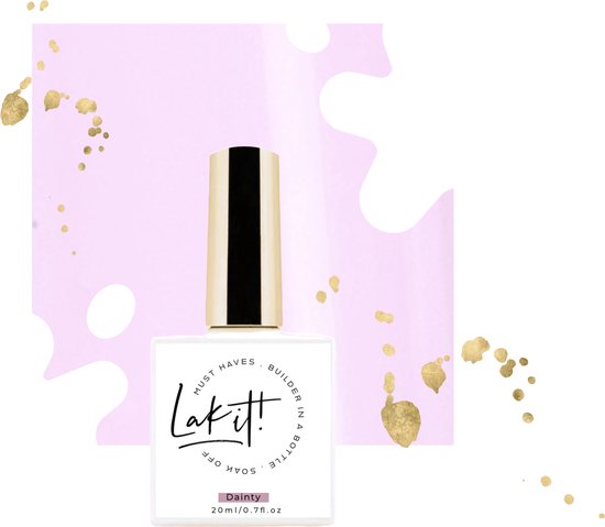 LAK-IT! Builder in a Bottle - Dainty - BIAB - 20ml- lila pink nude ...