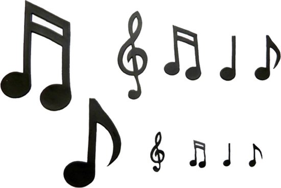 Patchwork Cutter Extra Large Music Notes | bol