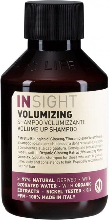 Insight - Volumizing Volume Up Shampoo Travelsize - 100ml | bol