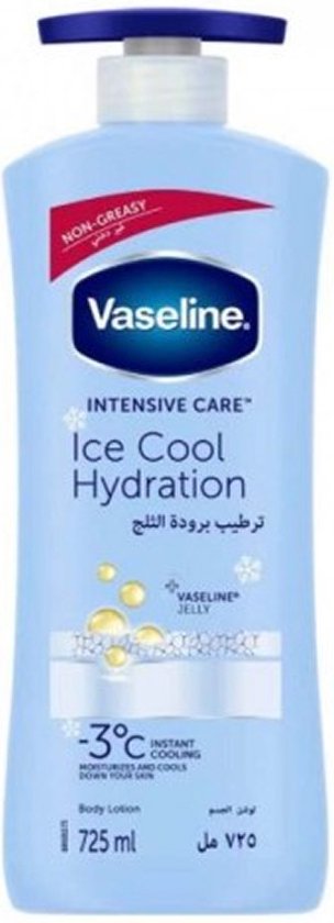 Vaseline - ICE Cool Hydration - Bodylotion - 725ml | bol