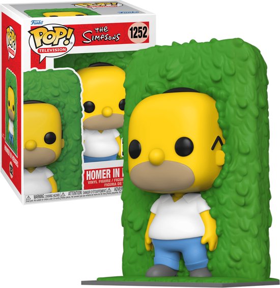 Funko Pop! The Simpsons - Homer in Hedges #1252 Exclusive | bol