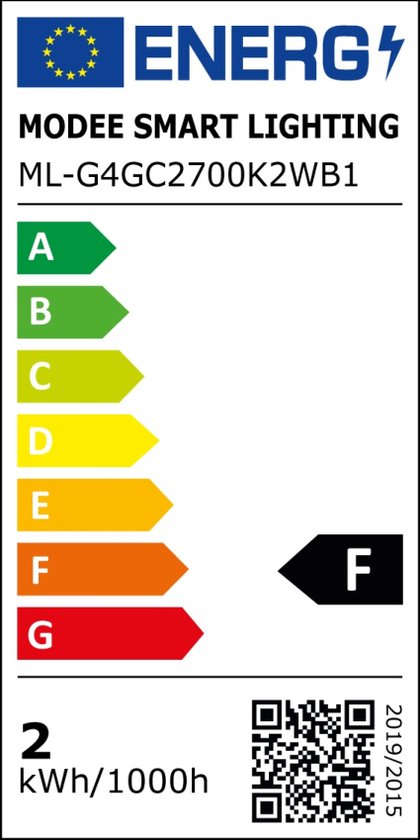 Modee LED Lamp G4 - 2W 2700K 190lm 12V - LED Lamp insteek - Warm Wit Licht | bol