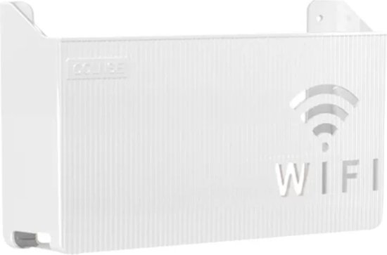 Wandgemonteerd draadloos wifi-routers ABS kunststof opbergdoos Kabel ...