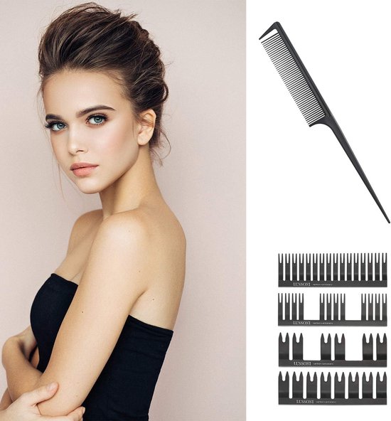 kammen set -Professionele stylingkammenset set 0f 5 | bol