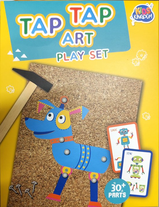 Hamertje Tik Speelset 30-delig - Tap Tap Art Play Set - Hamertje tik ...