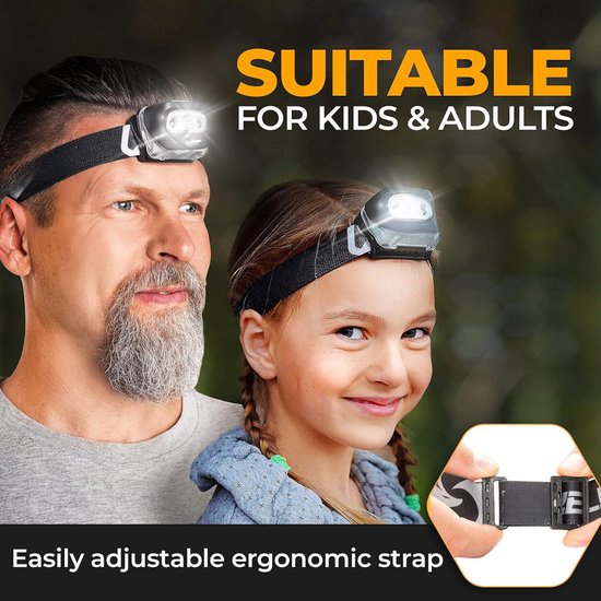 Hoofdlamp Rood Licht - Militaire Hoofdlamp | bol