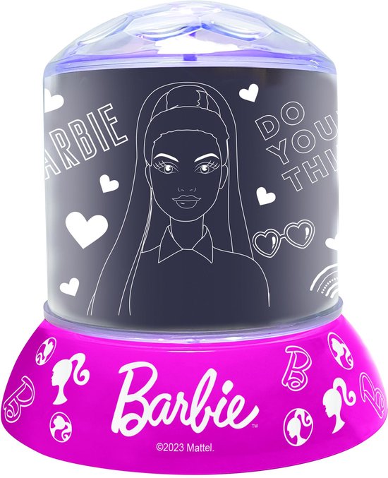 Barbie nachtlampje projector met luidspreker | bol