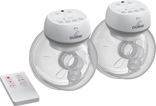 OUMMI® - Draagbare Draadloze Borstkolf - Elektrische Handsfree ...