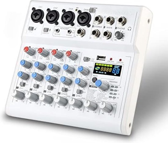 Mengpaneel dj - Mengpaneel mixer - Mengpaneel met versterker ...