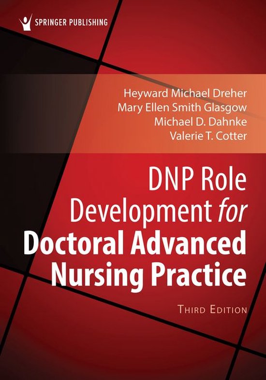 DNP Role Development for Doctoral Advanced Nursing Practice (ebook), H ...