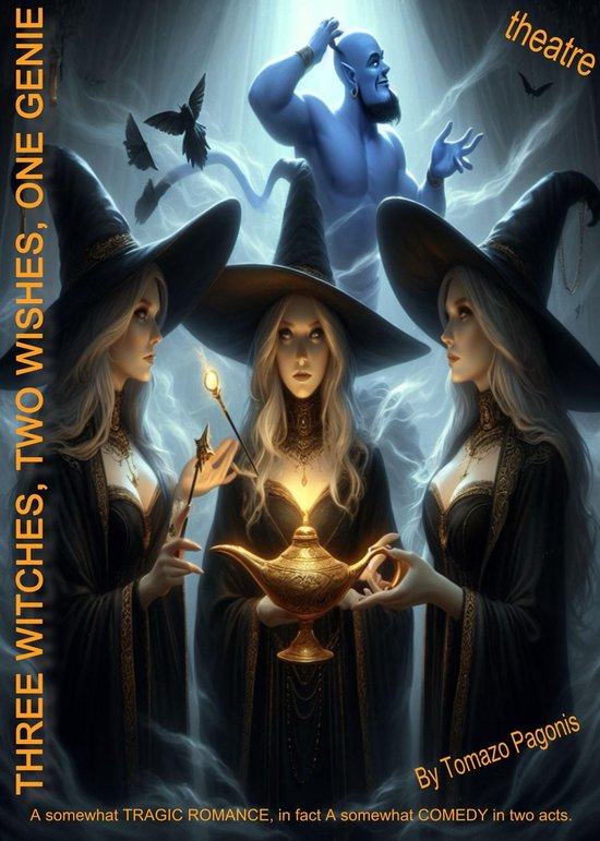 Three Witches, Two Wishes, One Genie (ebook), Tomazo Pagonis | 9798224450497 | Boeken | bol