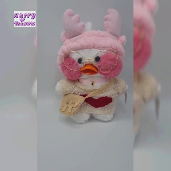 Happy Trendz® Paper Duck Roze - Cute Eend - Cafe Mimi - Paperduck Duck ...