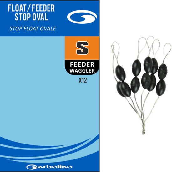 Garbolino Stop Float Ovaal (12 pcs) - Maat : Medium | bol