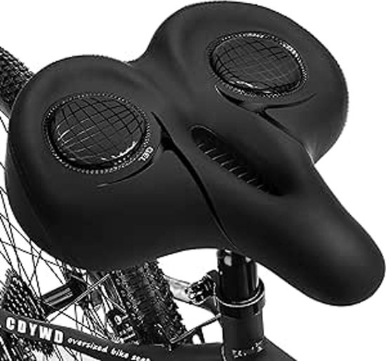 Extra groot fietszadel voor dames en heren, comfortabel, zacht, extra ...