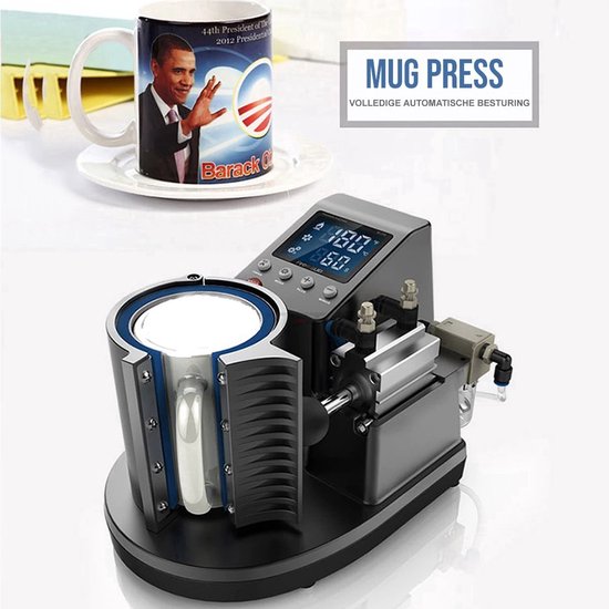 Mokkenpers - Transferpers - Sublimatie Printer - Heat Press Machine ...