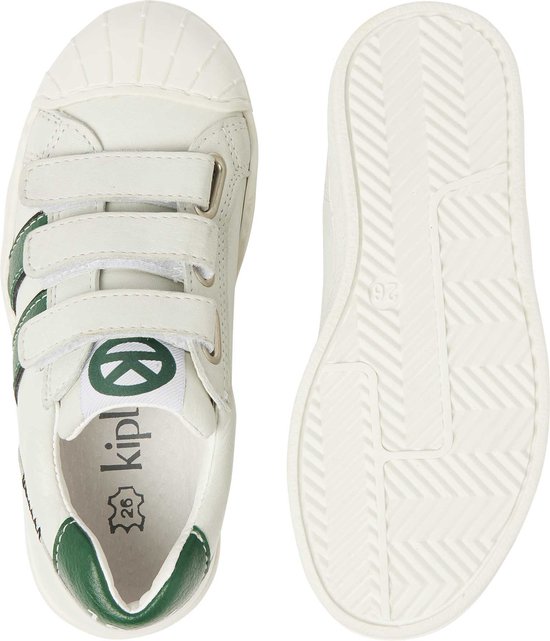 Kipling FABIAN 1A - sneakers jongens - Wit - sneakers maat 26 | bol