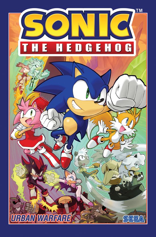 Sonic The Hedgehog- Sonic the Hedgehog, Vol. 15: Urban Warfare, Evan ...