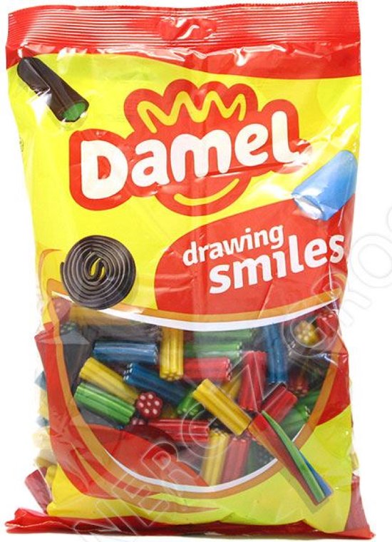 Damel Revolver Licorice Mix - Halal - zak 1 kg | bol