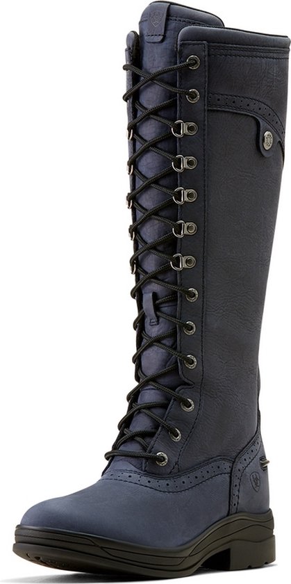 Ariat Wythburn Tall H20 Waterproof Outdoorlaars - maat 41 - Navy | bol