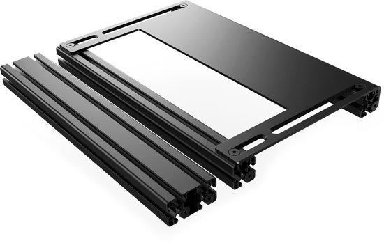 Trak Racer Universal Aluminium Profile Pedal Mount with Heel Plate | bol