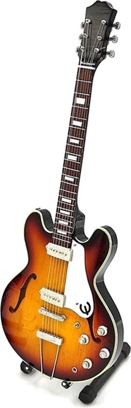 Mini gitaar John Lennon the beatles 25cm Miniature- Guitar-Mini -Guitar ...