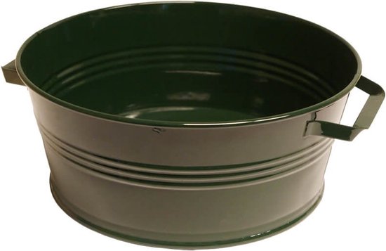 Kovotvar Teil - 26,5 cm - Groen - Metalen teiltje | bol