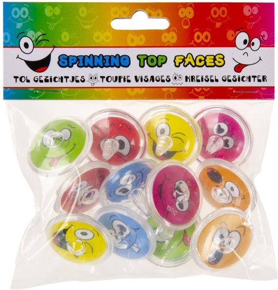 Smiley Tolletjes 12 STUKS - Tol - Uitdeelcadeautjes voor Kinderen ...
