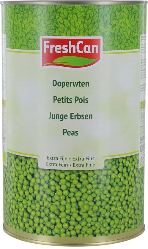 Freshcan Doperwten extra fijn 5 liter | bol