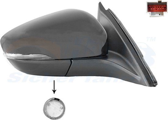 SPIEGELS VOOR FORD FOCUS 2018- 2213467 | bol